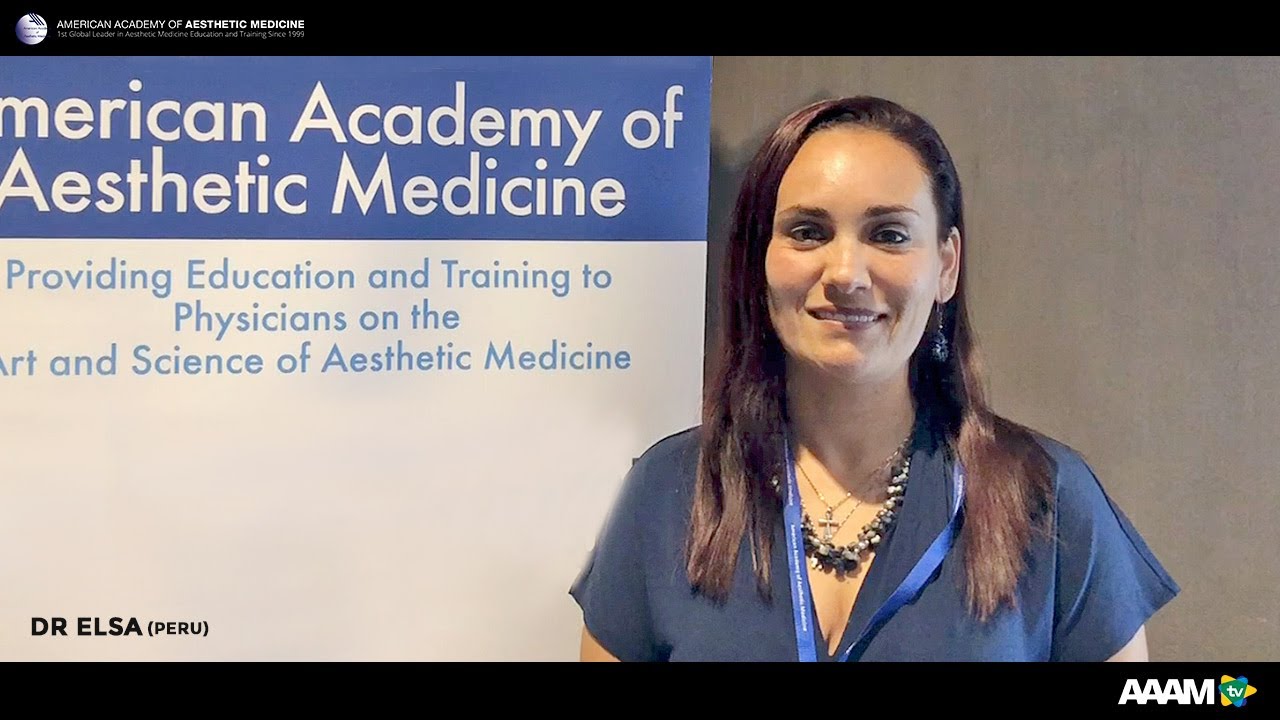 Dr Elsa shares on how AAAM preps her for the aesthetic medicine ...