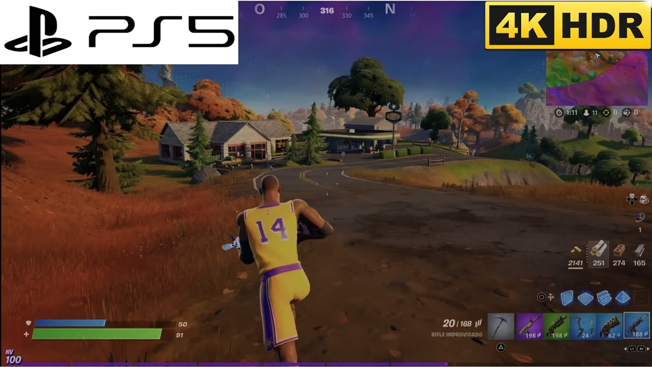 Fortnite - ps5 gameplay [4k HDR 60fps] - YouTube