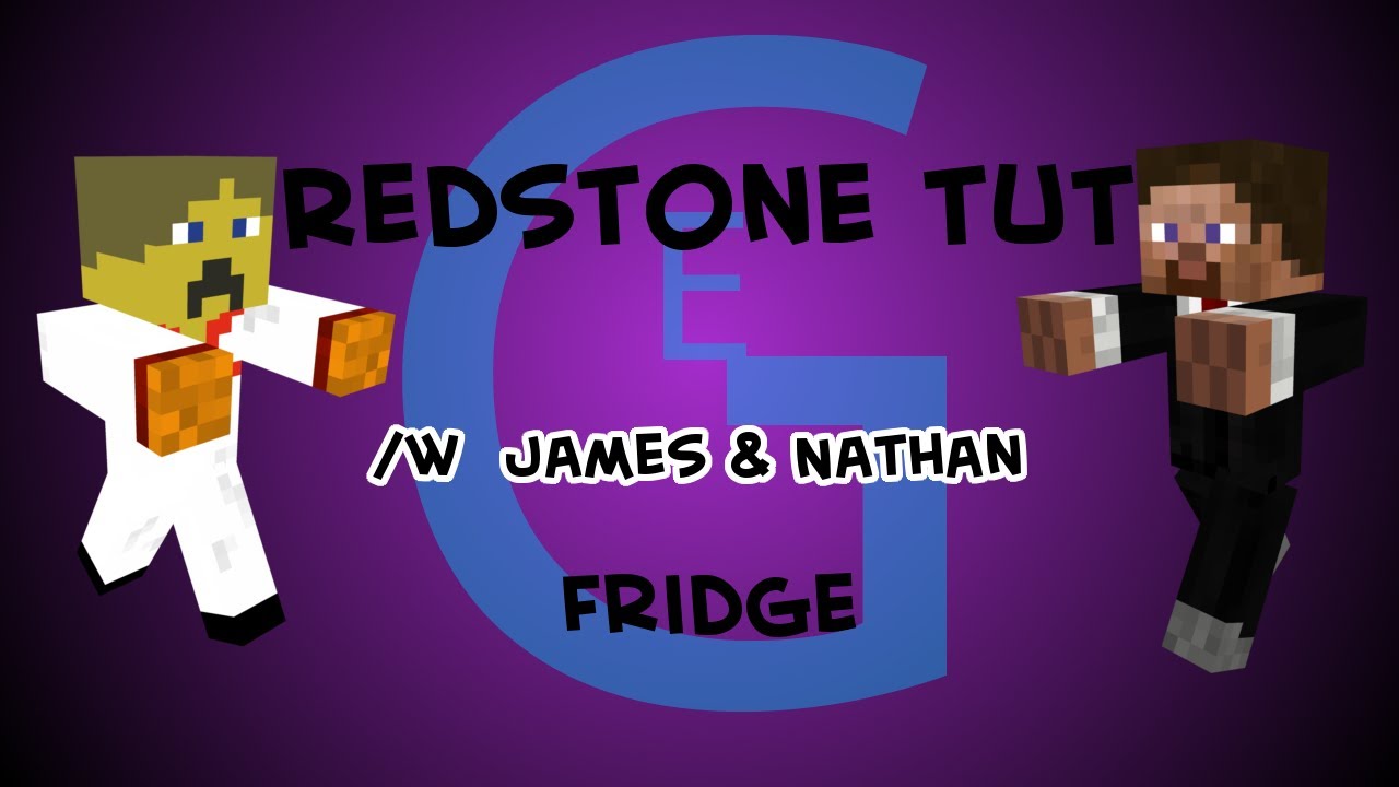 Minecraft: Fridge|Redstone Tutorial - YouTube