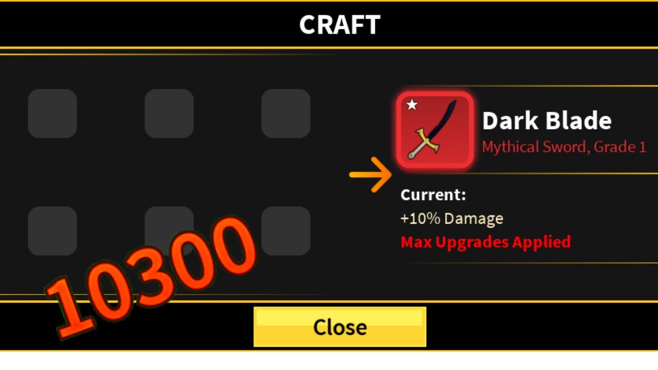 Upgraded Darkblade Showcase (Broken) - YouTube