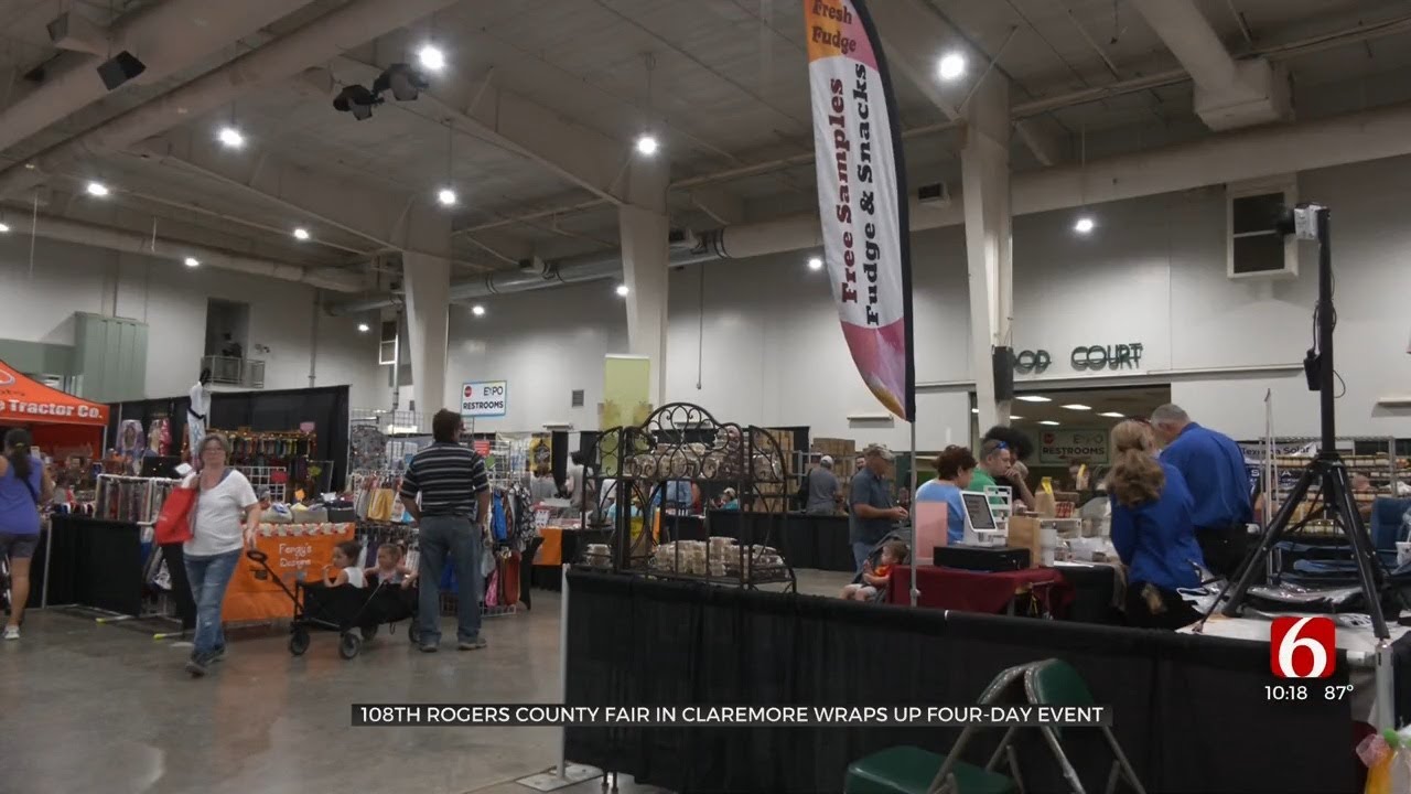 108th Rogers County Fair In Claremore Wraps Up 4-Day Event - YouTube