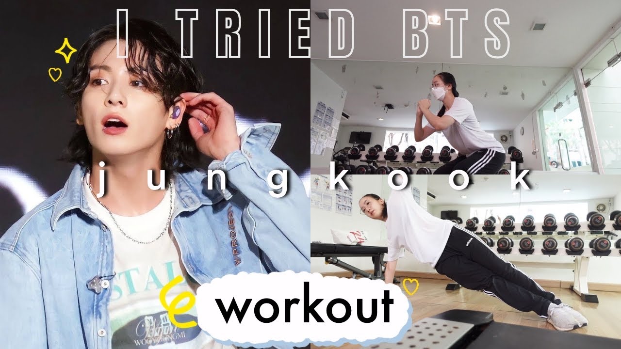 I tried BTS Jungkook workout for 3 days - YouTube
