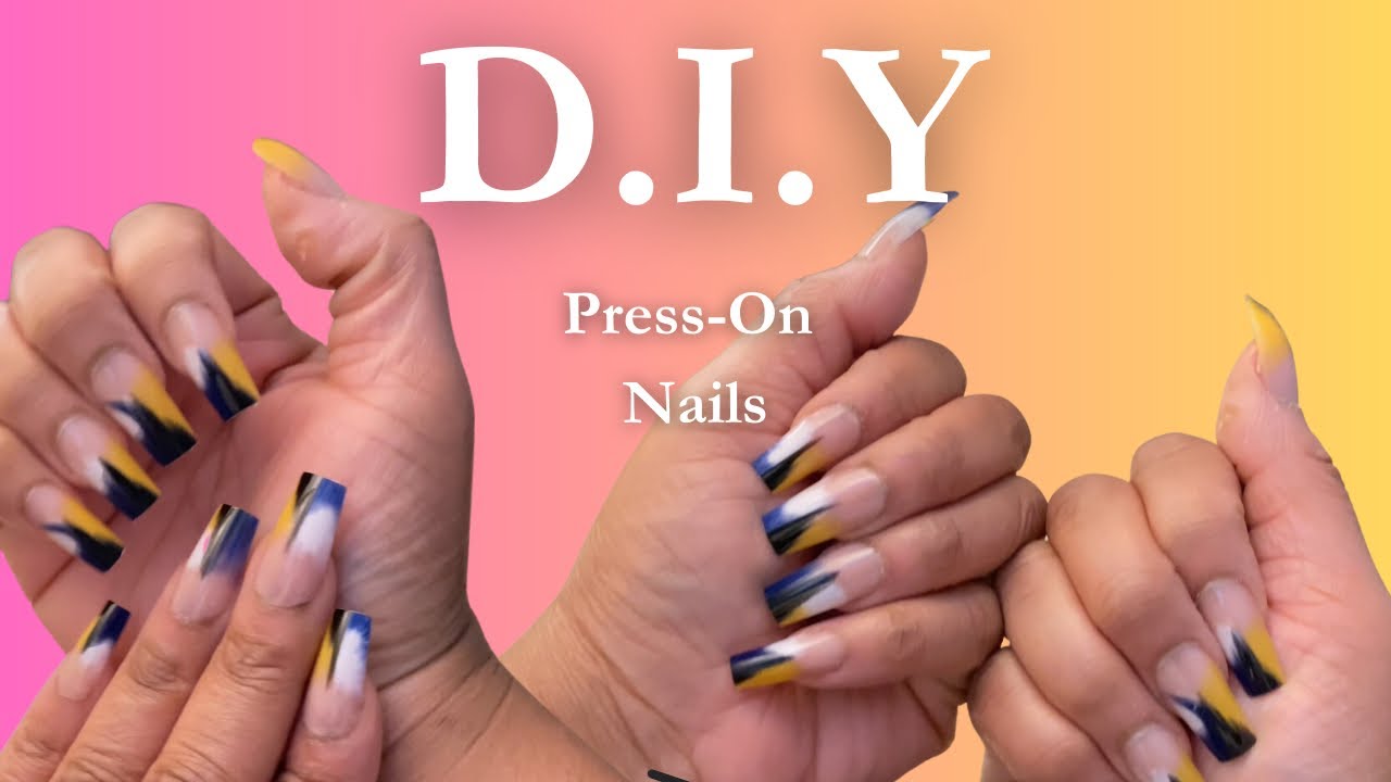 PRESS ON NAILS LIKE A PRO | LONG LASTING METHOD | PRESS ON NAIL ...