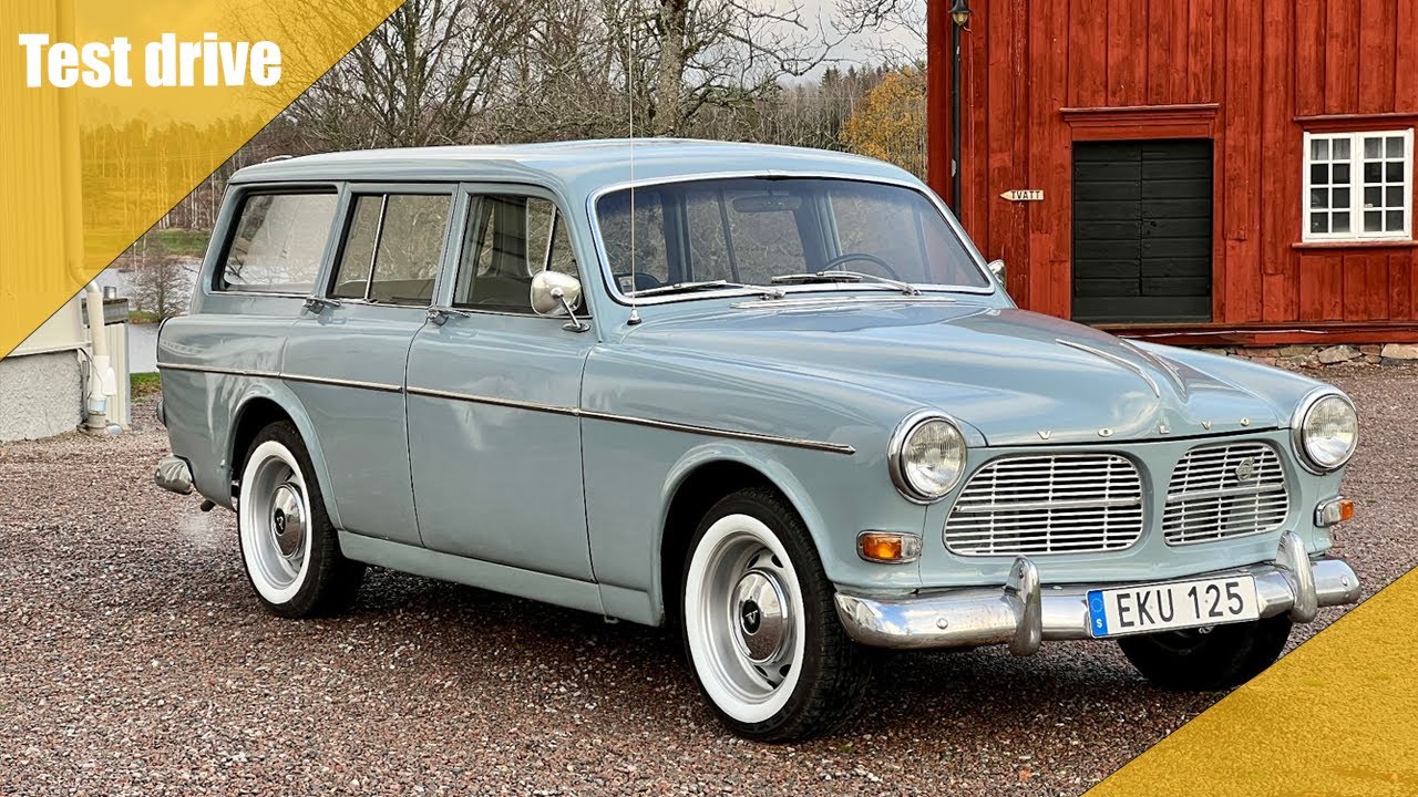 15496 - Volvo Amazon 221 Herrgårdsvagn (P220) B18 — 1965 - YouTube