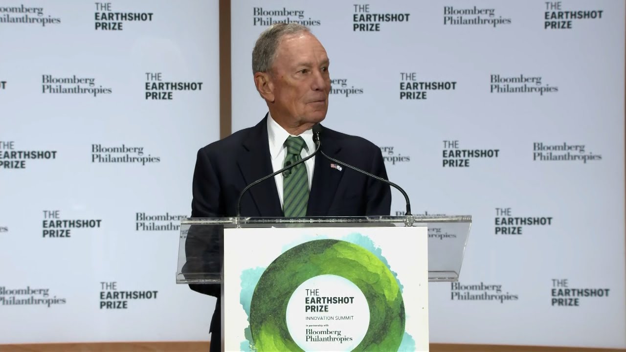 Mike Bloomberg at The Earthshot Prize Innovation Summit - YouTube