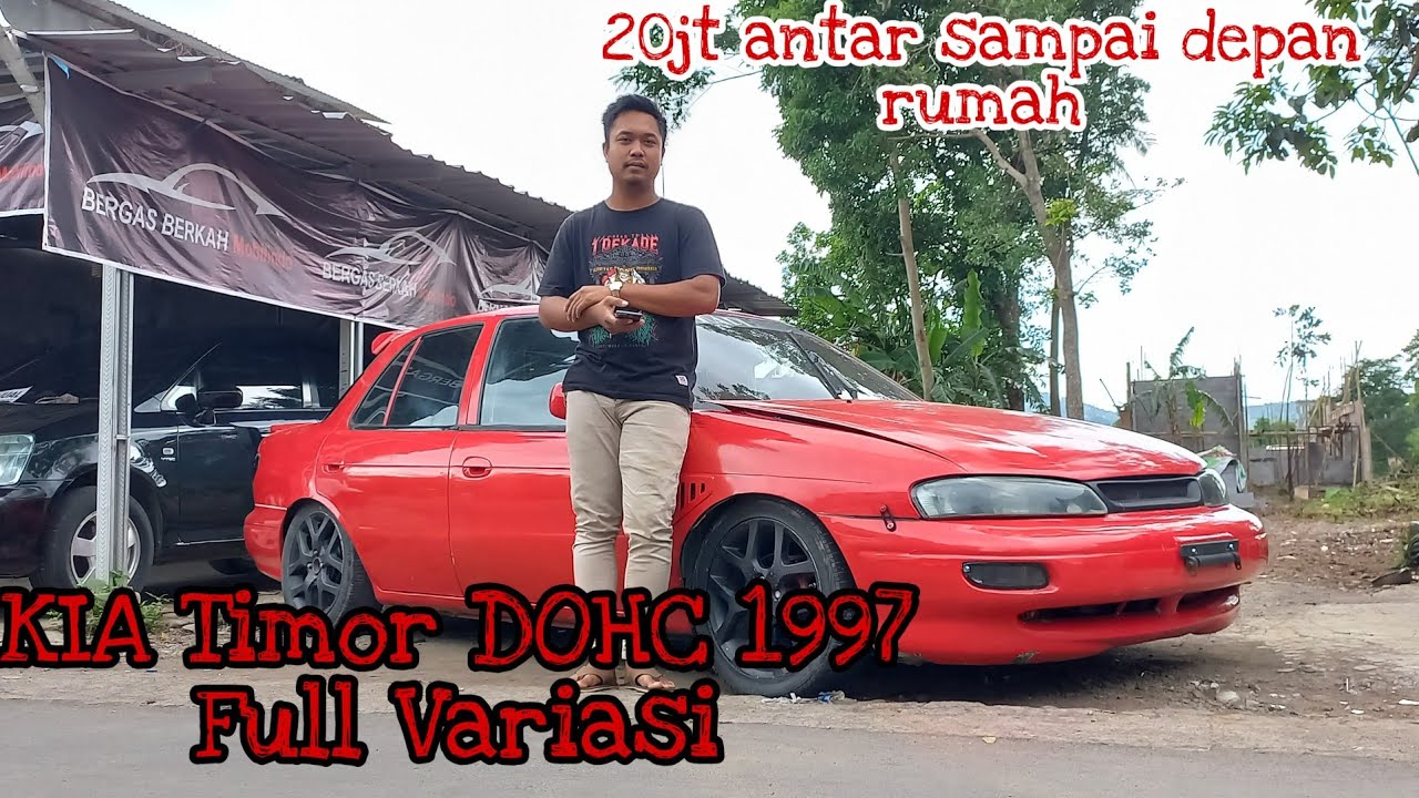 KIA Timor DOHC 1997 20jt tak antar sampai lokasi - YouTube