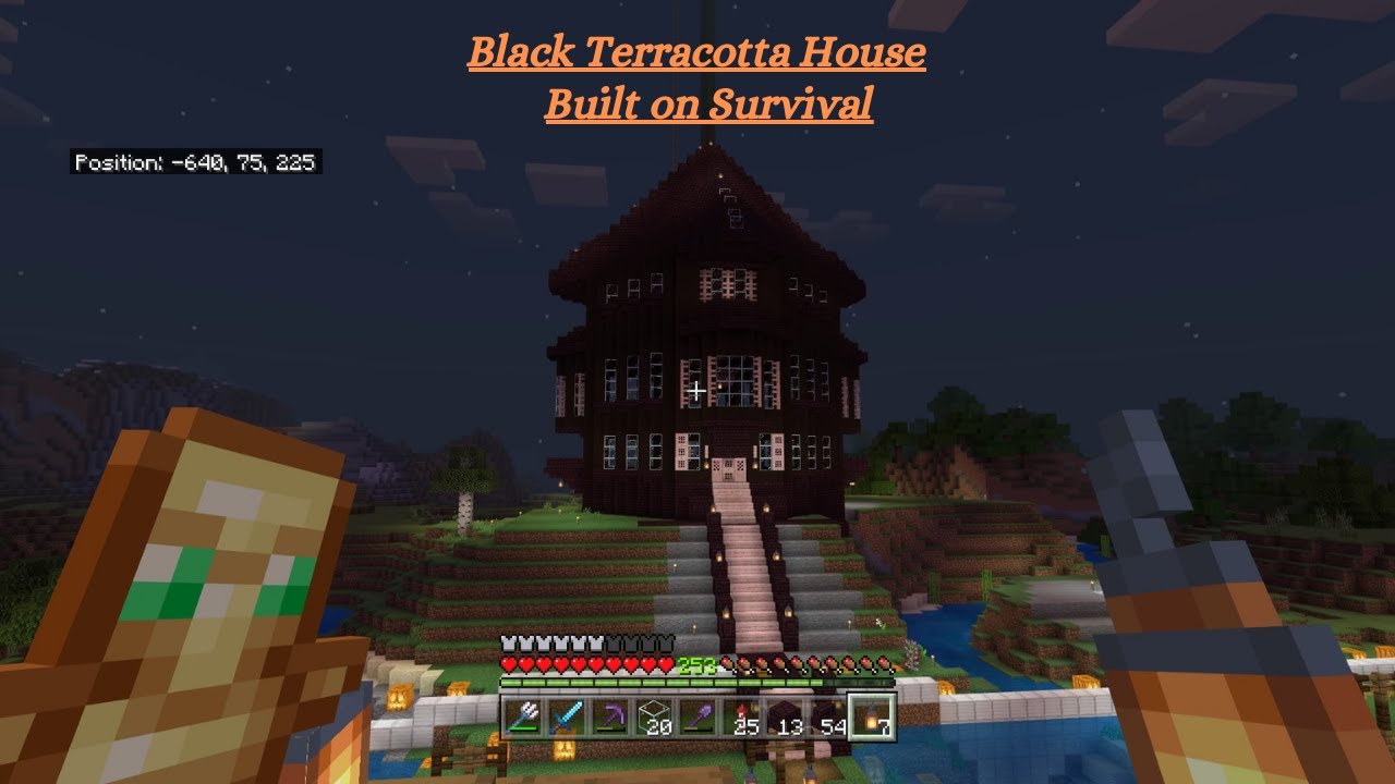 How I Built my Black Terracotta house with pink trim part 10 - YouTube