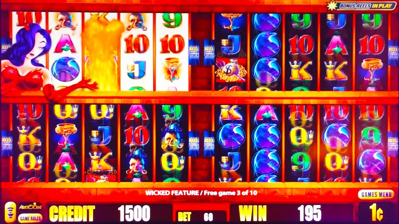 Wicked Winnings IV slot machine, Double, Bonus or Bust - YouTube
