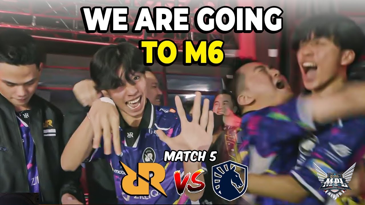RRQ M6! WE'RE GOING TO M6 GAAAAEESSSSS!! RRQ VS LIQUID! MATCH 5 MPL S14 ...