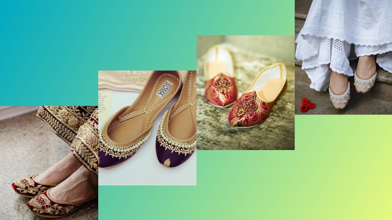 Latest designs of khusa // Amazing designs for girls - YouTube