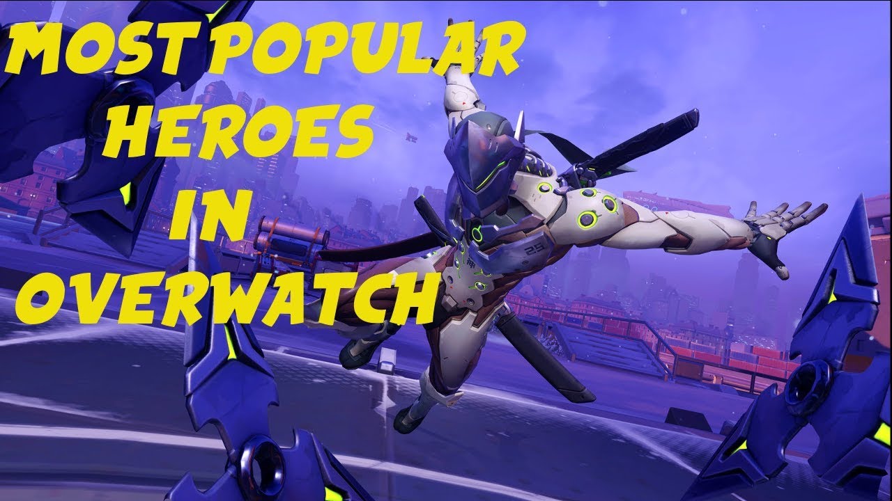 TOP 5 MOST POPULAR OVERWATCH HEROES - YouTube