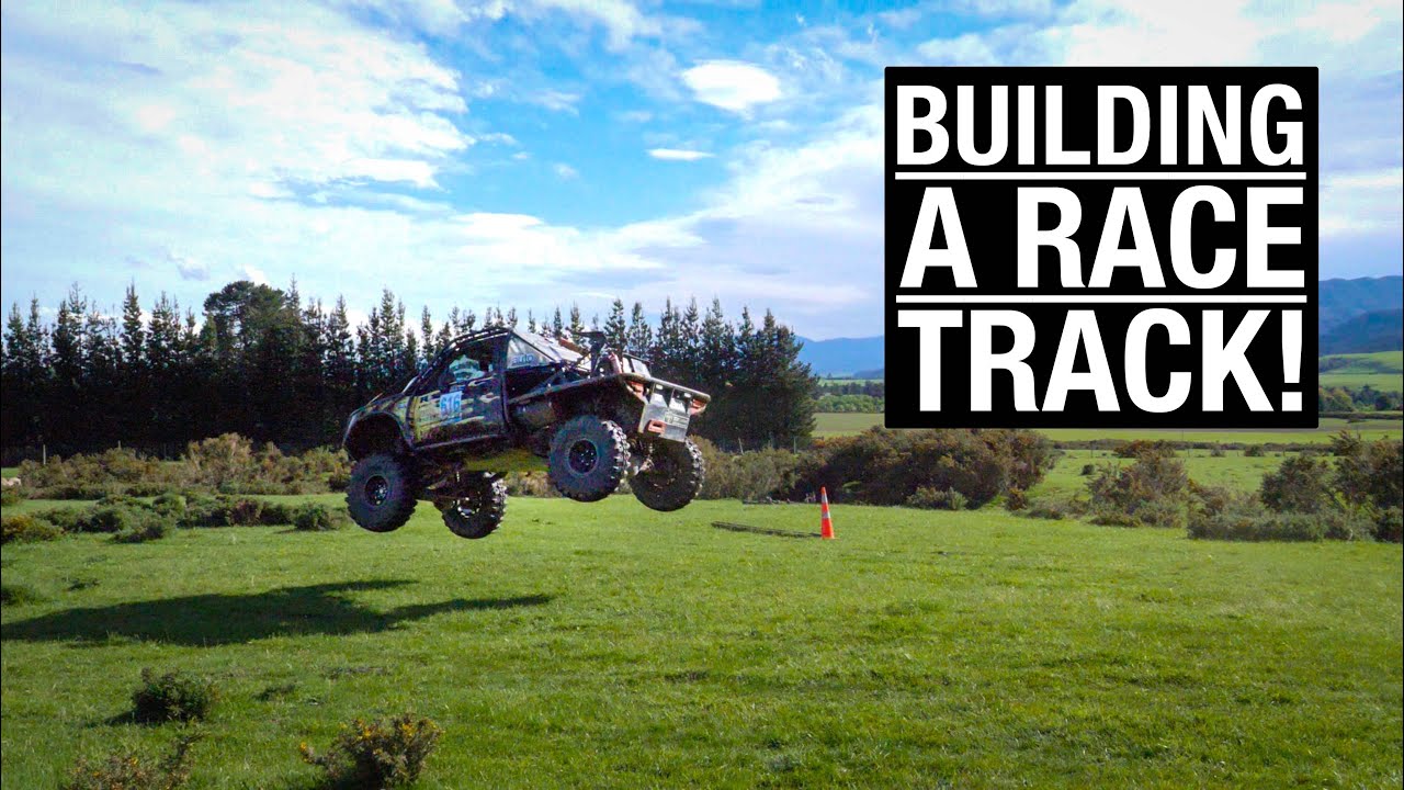 HUGE AIR & Near ROLLOVER! Enduro Set Up Gets ROWDY!!! V8 Hilux 4WD Race ...