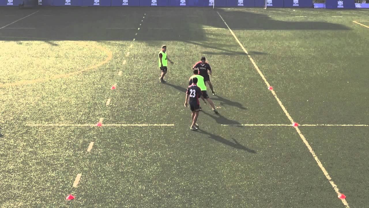 Attack Drill 01 - Linear Attack 1v1 - YouTube