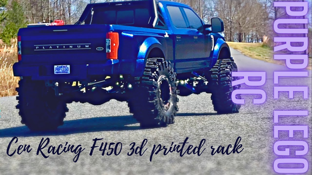 Cen Racing F450 || 3D Print || #purplelegorc #cen #ford - YouTube