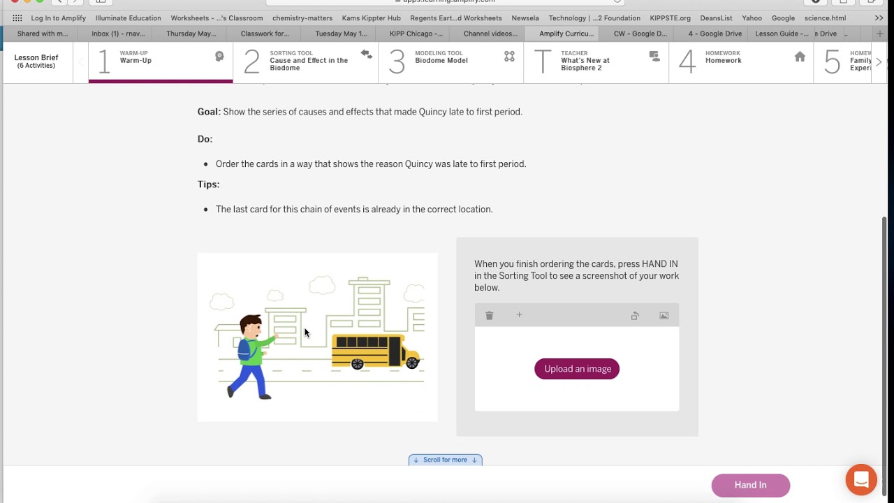 MEE3 4 Cause and Effect Warm Up - YouTube