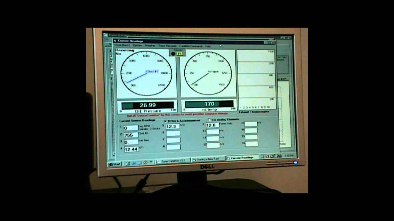 Marine Engine Dyno Test MER Performance Marine - YouTube