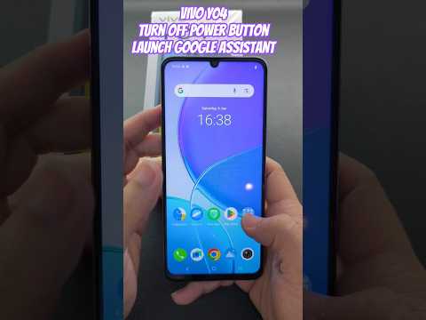 VIVO Y04 Turn off Power Button Launch Google Assistant