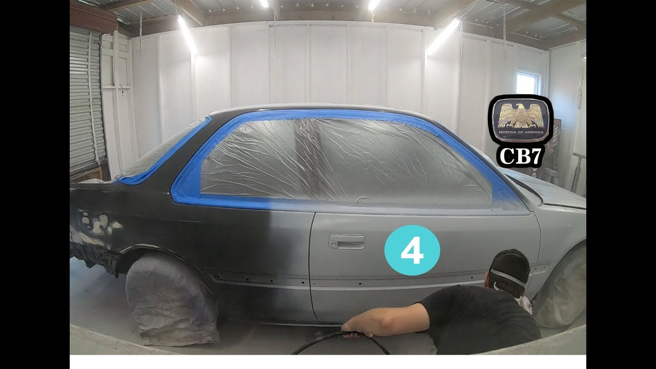 H22 CB7 Honda Accord gets Primer - YouTube