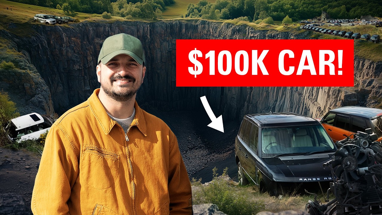 We Found the Biggest Range Rover Graveyard in the World! (And They're ...