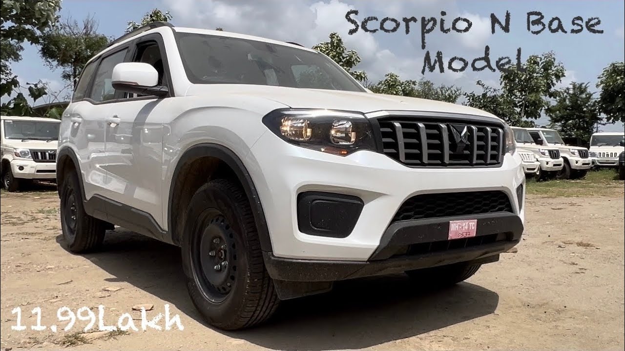 Mahindra Scorpio N 2023 base model 4x4 Big Update New Features detailed ...