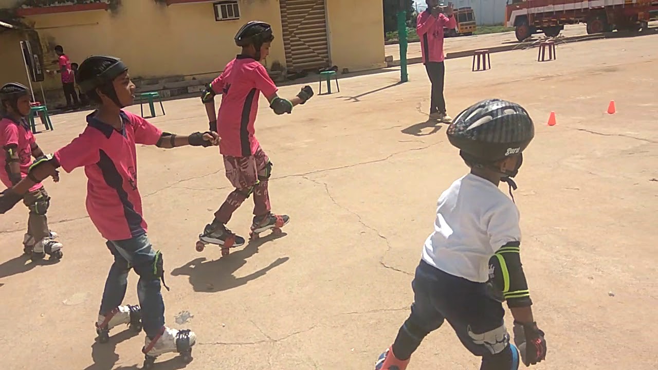 J star sports academy Roller Skating training... - YouTube