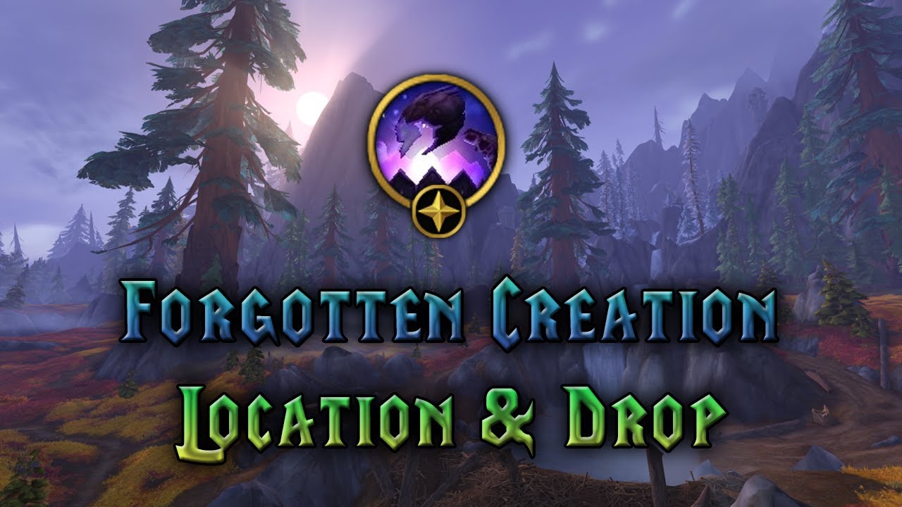 Forgotten Creation - Rare Mob Location - The Azure Span - YouTube