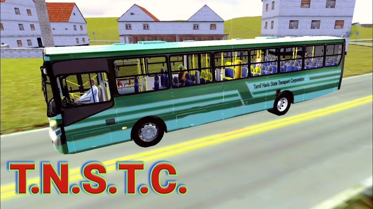 TNSTC City Bus Proton Bus Simulator Game New Mod Game For Android And PC Download Game - YouTube