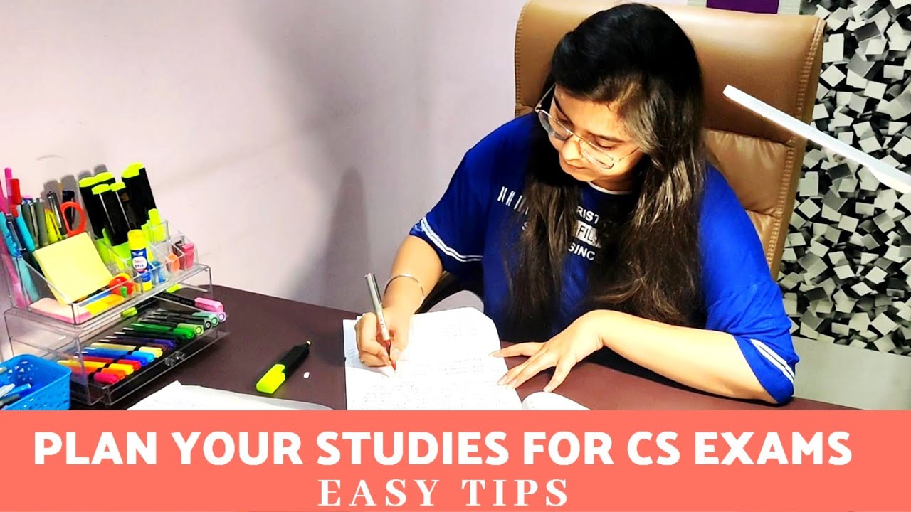 Study Plan For CS Exams | Preparation tips | Easy tips and tricks to ...