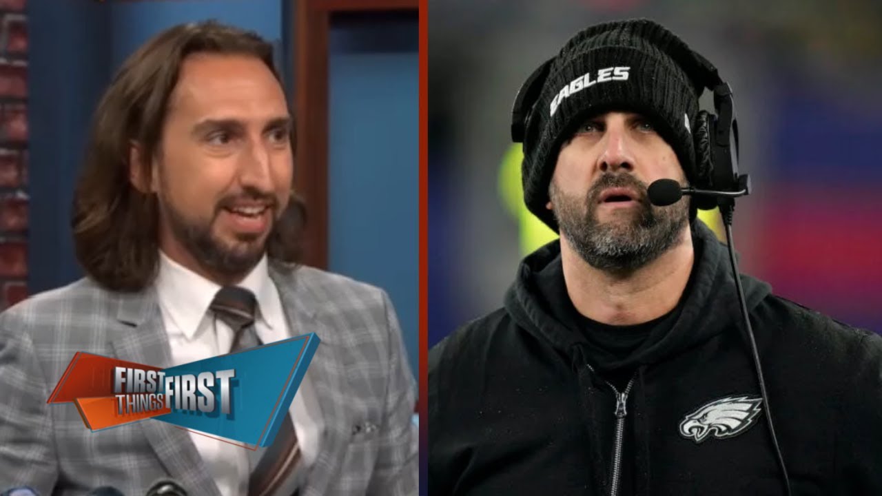FIRST THINGS FIRST | "Wrong decision" - Nick on Sirianni ‘comfortable ...