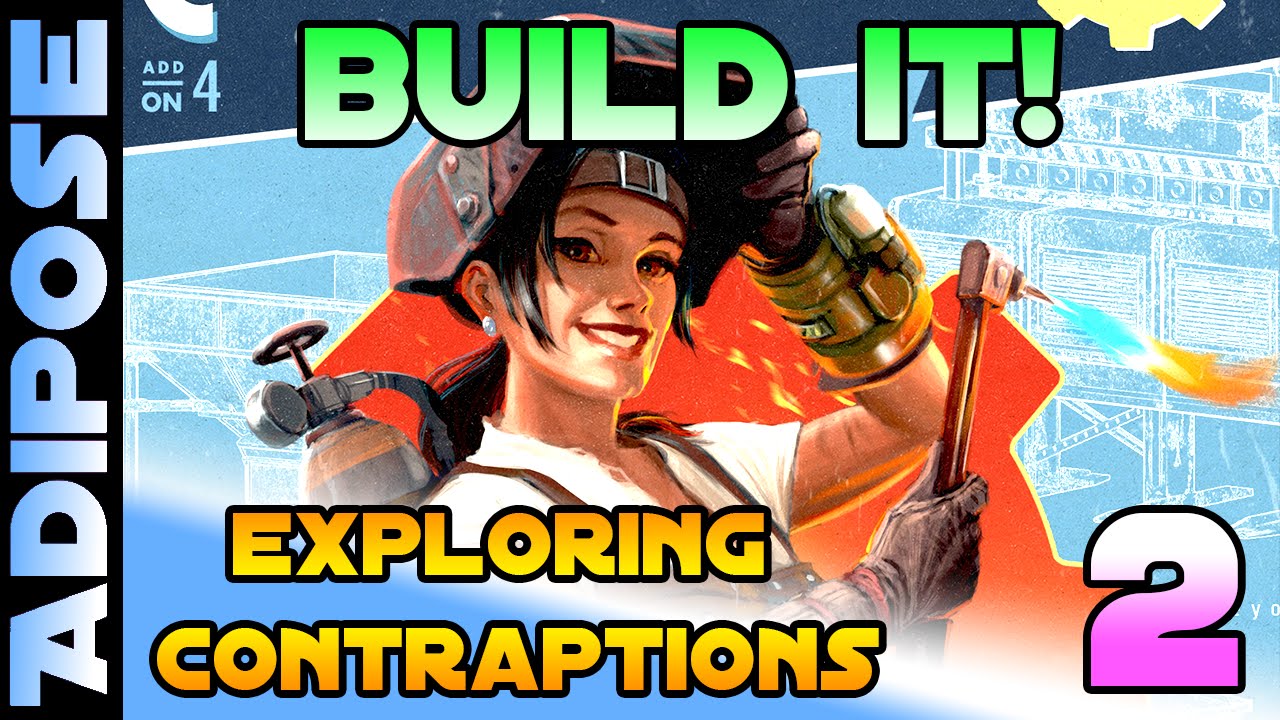 Exploring Contraptions DLC! #2! Double Elevators, Scaffolding and ...