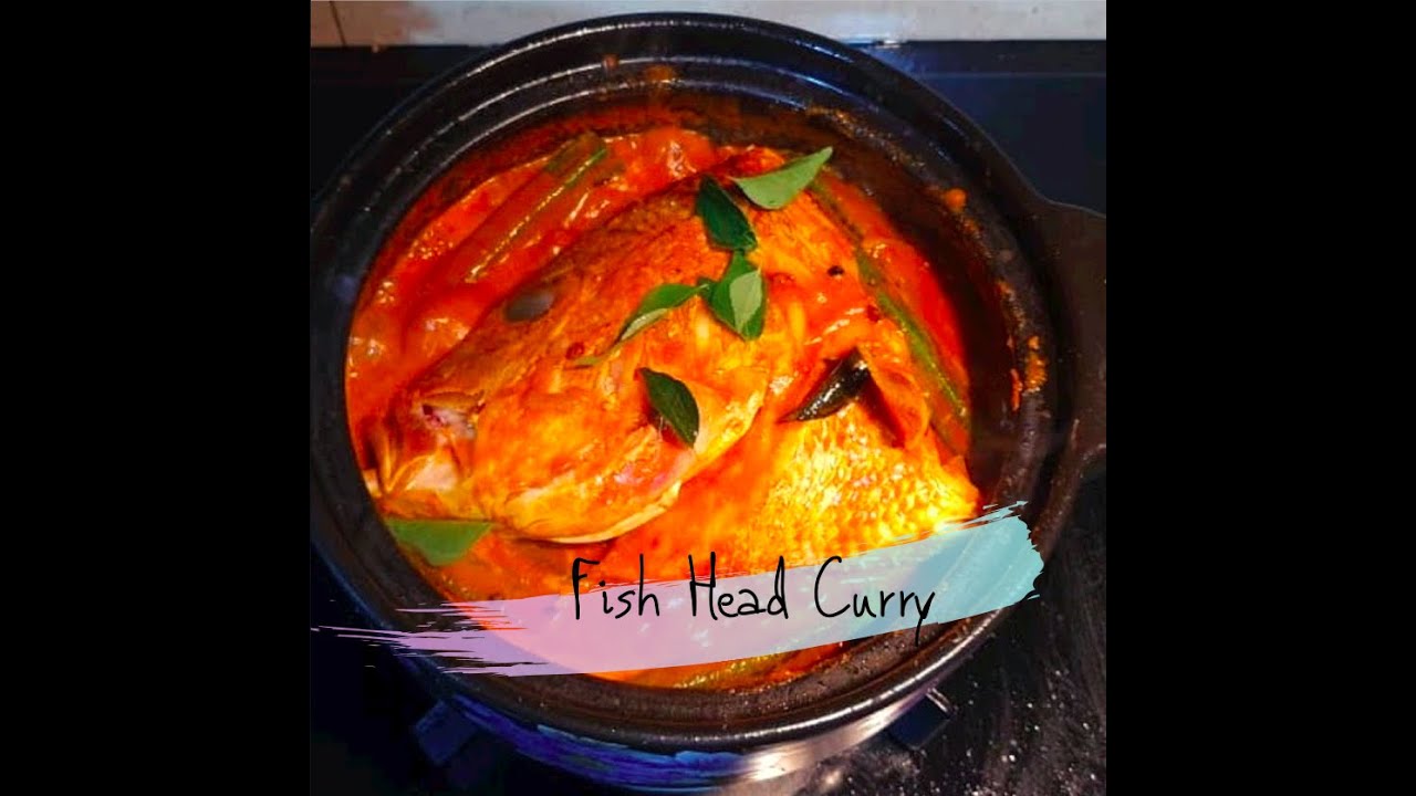 Fish Head Curry Recipe in Tamil | Meen Thala Kulambu in Tamil l Fish ...