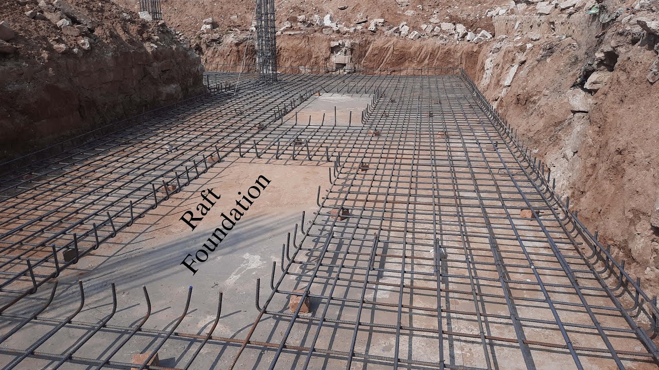Raft Foundation Basic Information on Site | Practical Video | - YouTube