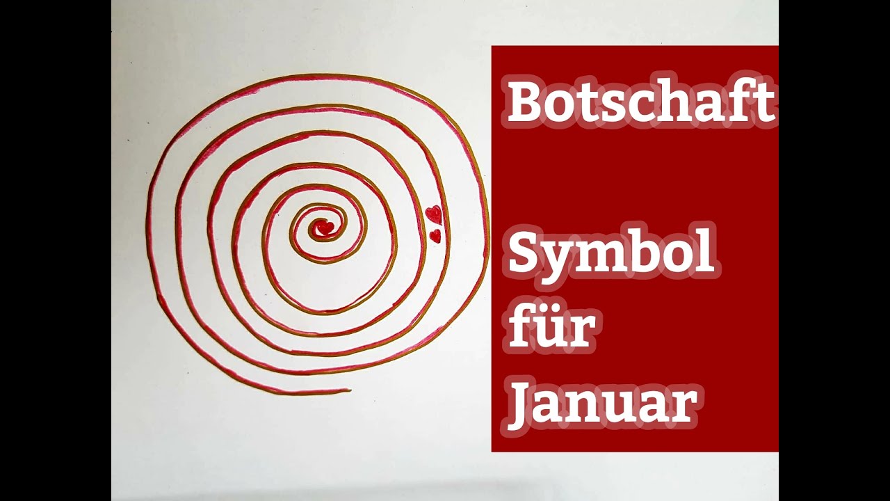 Deine Botschaft - über das Symbol für Januar 2021 - YouTube