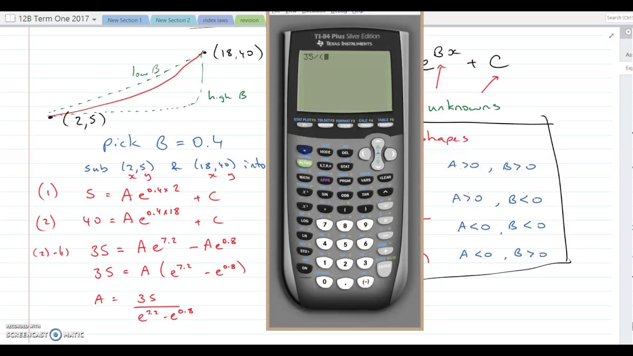 Finding An Exponential Equation Given Two Points YouTube finding-an-exponential-equation-given-two-points-youtube