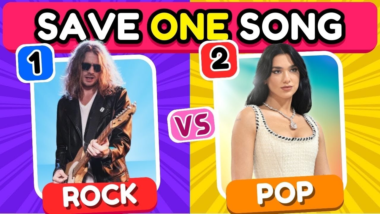 SAVE ONE SONG Rock Vs Pop Music Quiz Challenge YouTube save-one-song-rock-vs-pop-music-quiz-challenge-youtube