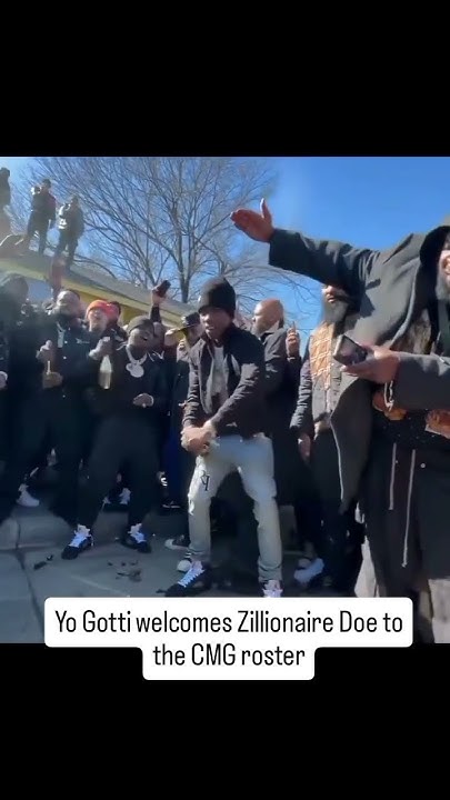 Yo Gotti welcomes Zillionaire Doe to the CMG team 🍾 - YouTube