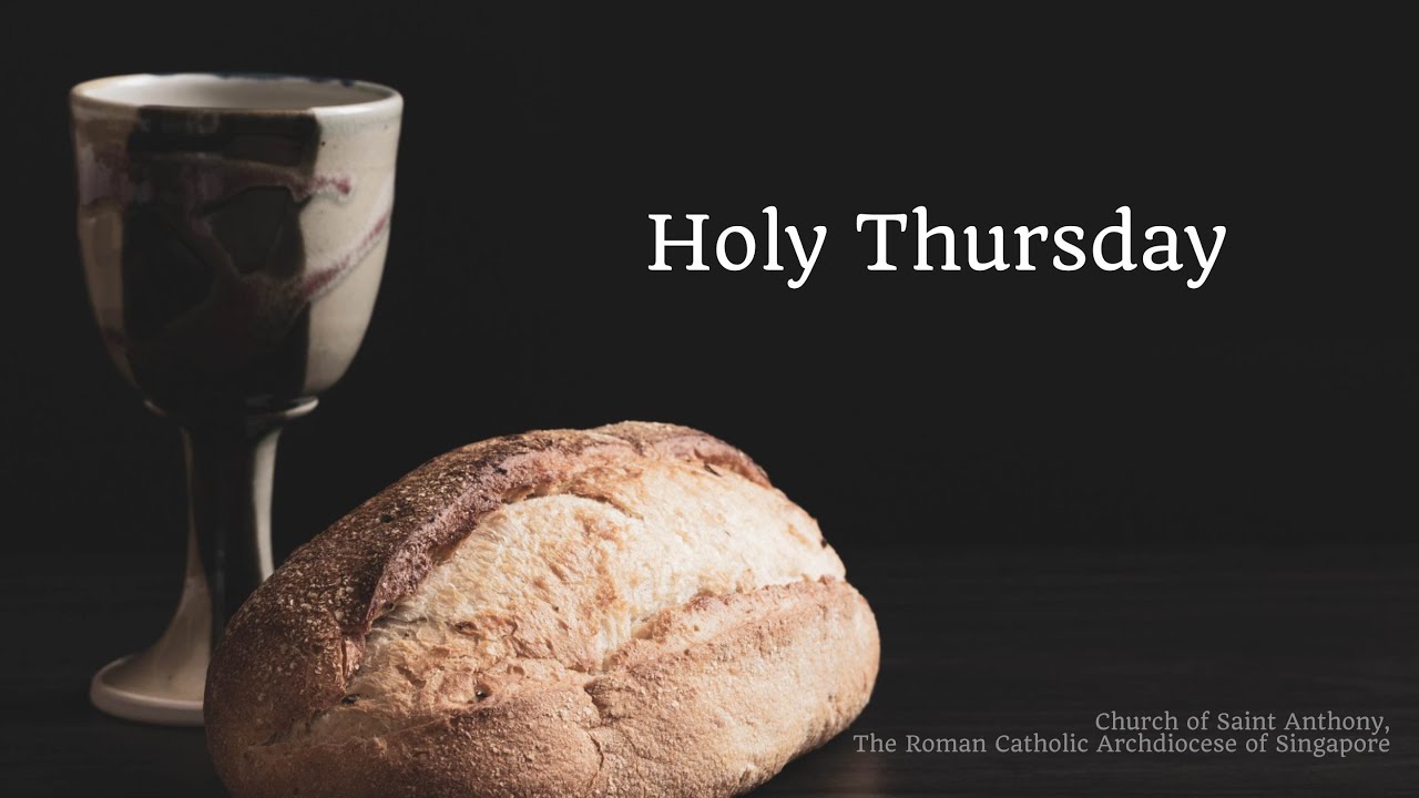 Holy Thursday - 28th March 2024, 8:00pm Mass - YouTube