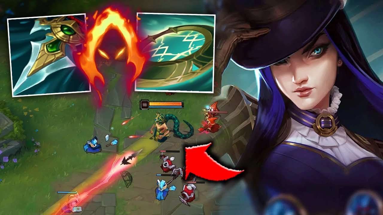 DON'T STAND ALONE OR YOU'LL GET DELETED (ONE SHOT SNIPER CAITLYN ...