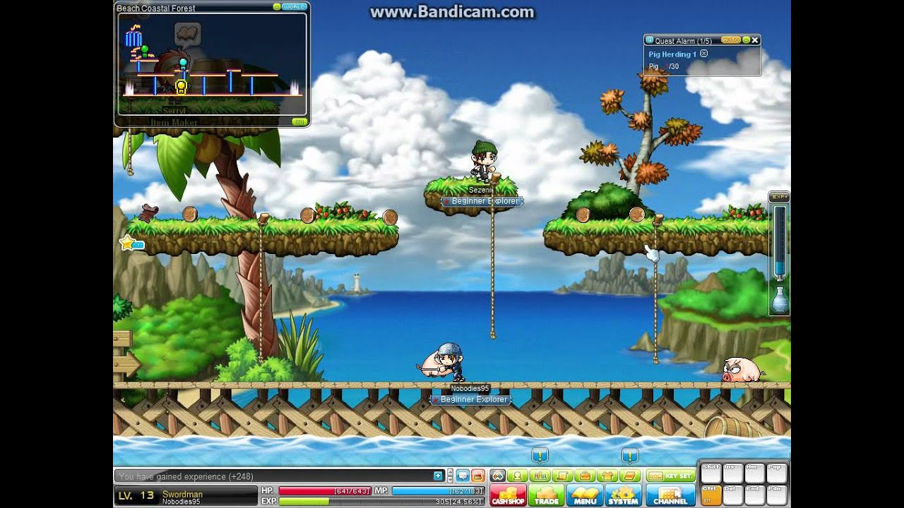 MapleStory Adventures of Explorers Episode 1 " Laggy" - YouTube