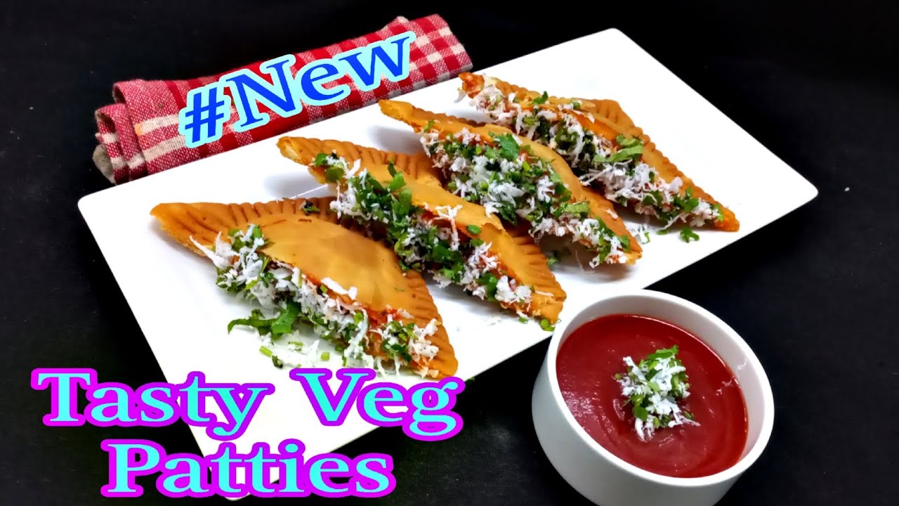 Veg Patties Recipe | Easy Hi Tea Snacks | Homemade Samosa patties ...