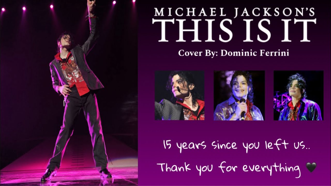 Michael Jackson - This Is It I Dominic Ferrini Cover I JUNE 25TH ...