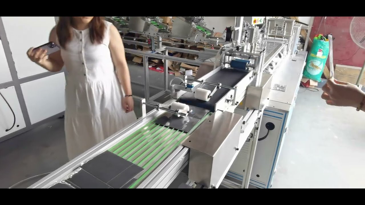 Bagging machine for cards / Μηχάνημα συσκευασίας για κάρτες ...