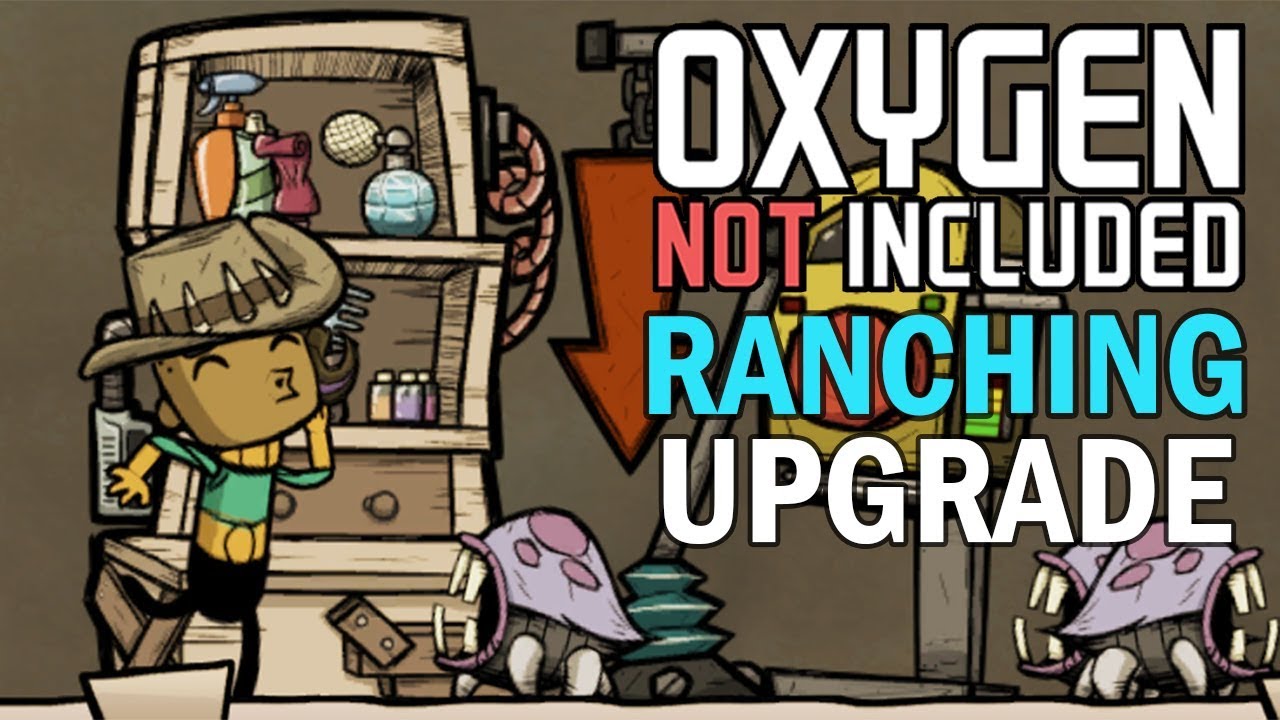 Taming Hatches! - Oxygen Not Included Gameplay - Ranching Upgrade Mk 1 ...