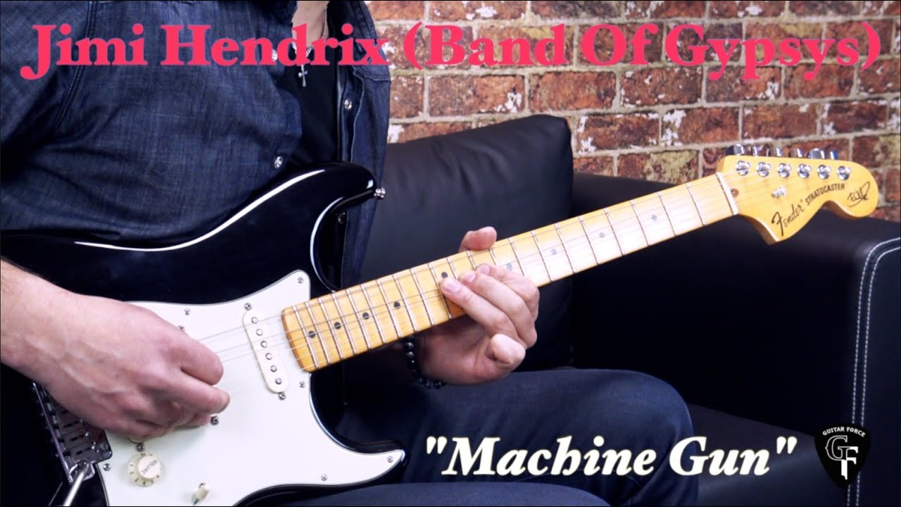 Jimi Hendrix - (Band Of Gypsys) - "Machine Gun" - Blues Rock Guitar ...