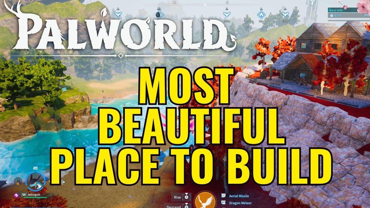 PALWORLD: THE MOST BEAUTIFUL PLACE TO BUILD EVER - YouTube