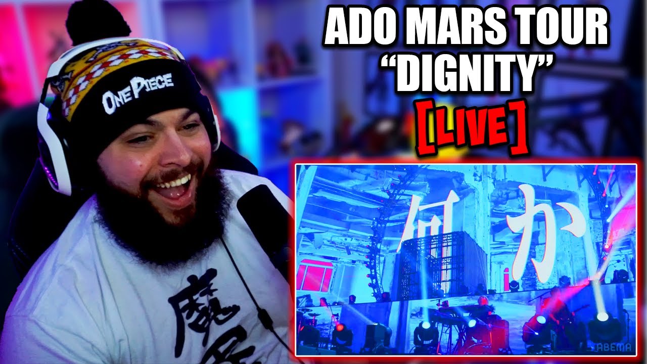 Pianist FIRST TIME REACTION! - Ado "Dignity" LIVE Mars Tour - YouTube