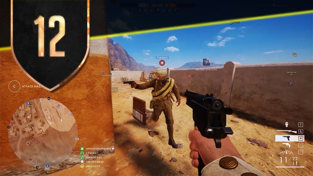 "Le Réflexe Sniper/Gun - MARS Auto." - Battlefield 1 - Objectif Rang ...