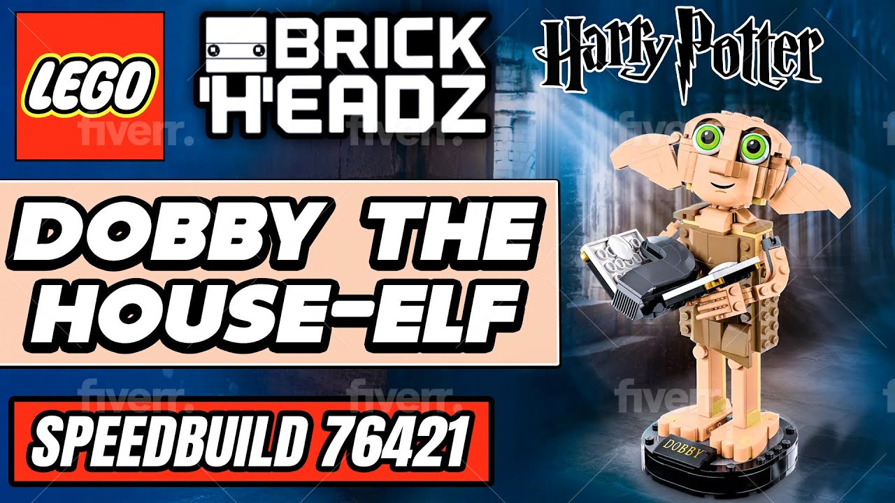 Lego | Harry Potter | Dobby | Speed Build | ASMR | 76421 - YouTube
