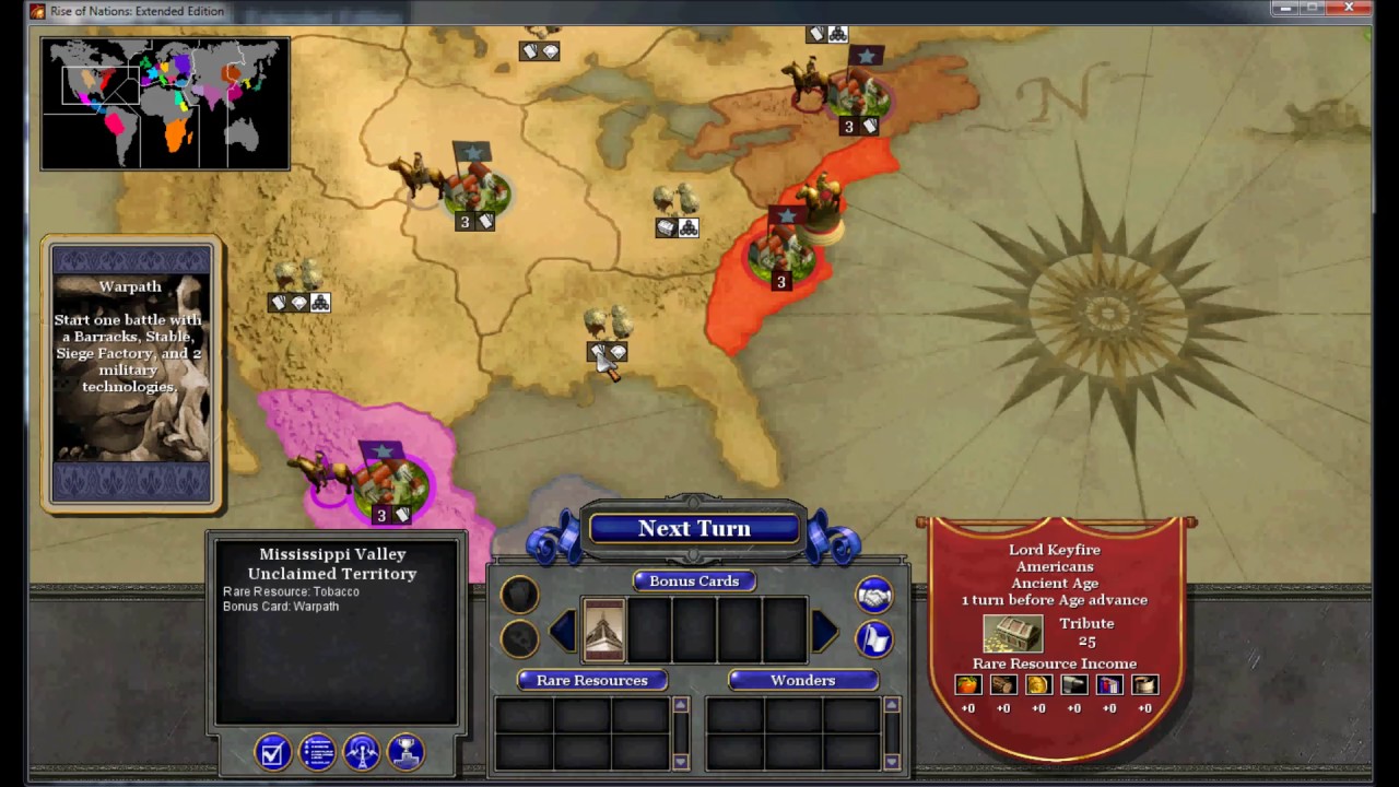 Rise of Nations: Conquer The World: American Empire: Episode 1 - YouTube