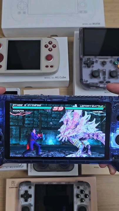 😡 ¿Como puedo ganar a Azazel de Tekken 6? Jugando #tekken6 de #psp en nuestra MR.Anbernic RG556 ...